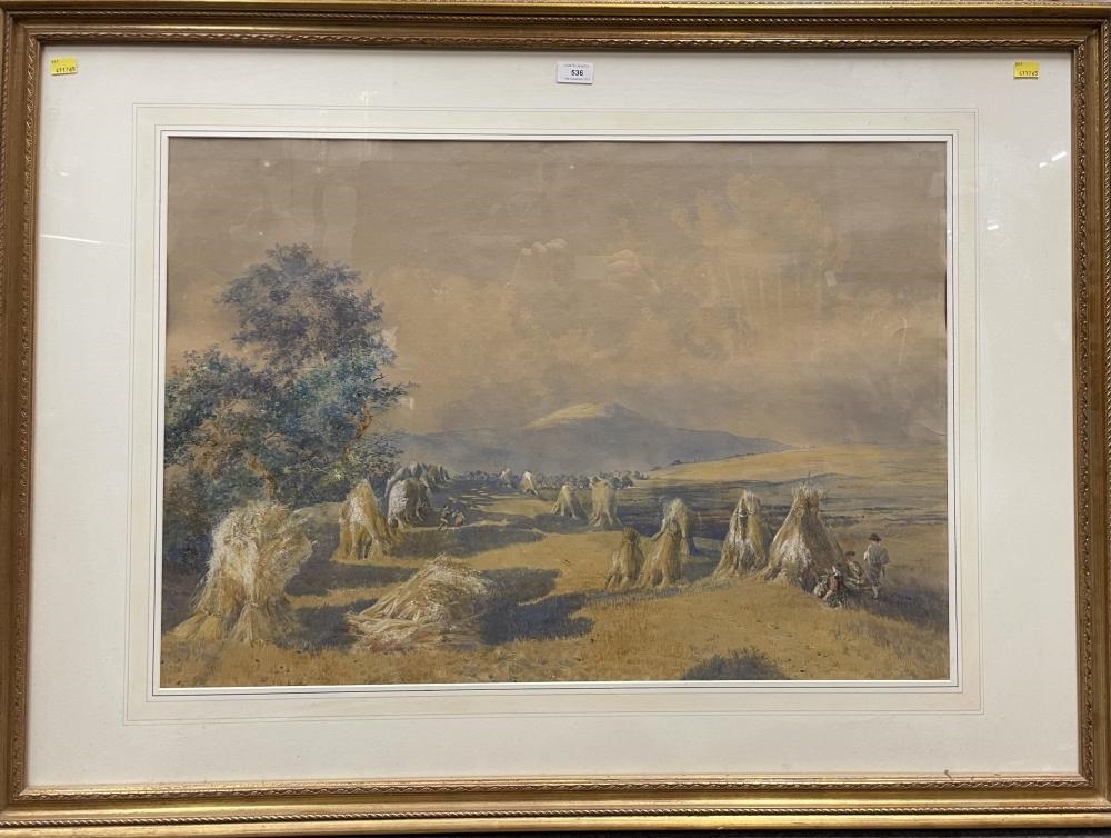 John Faulkner | A break from the harvest | MutualArt