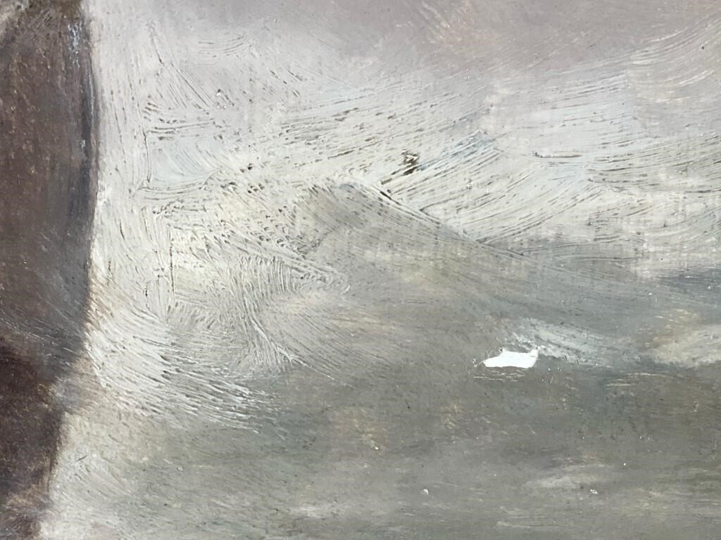 Ivan Aivazovsky | An angry sea and a crew fleeing from a sunken ship ...