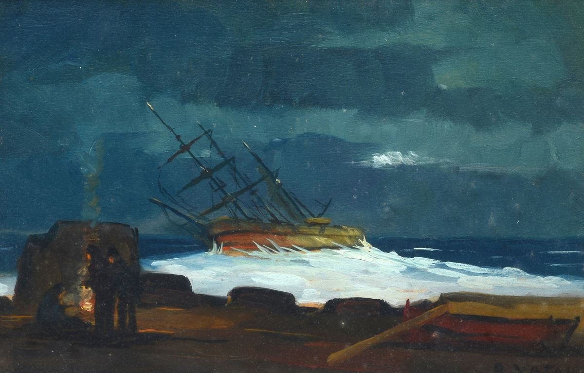 Renato Natali | Notte tempestosa | MutualArt