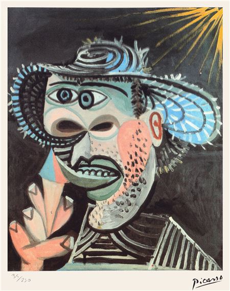 Pablo Picasso | Character with Ice Cream Cone (Circa 17) | MutualArt