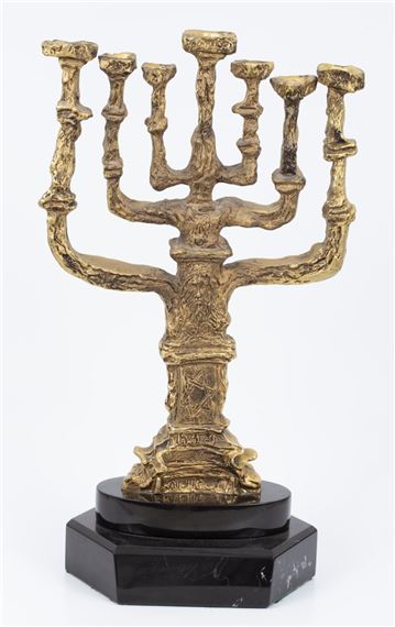 Salvador Dalí | The temple Menorah (1904 - 1989) | MutualArt