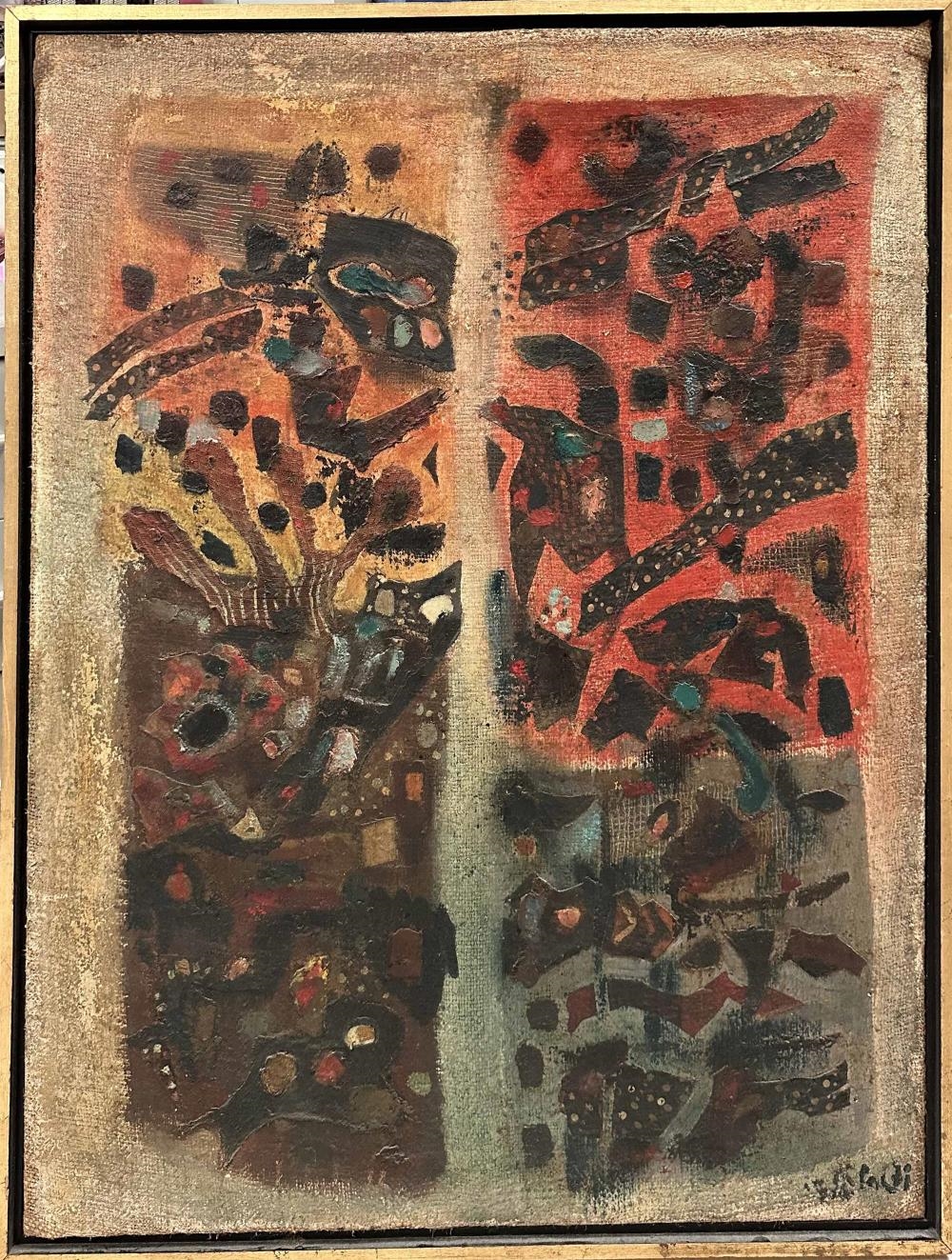 Israel Paldi | Israel Paldi 1892-1979 (Israeli) Plants oil on canvas ...