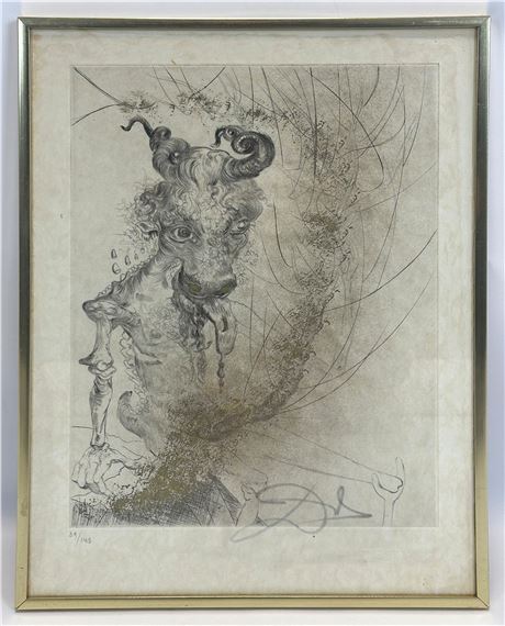 Salvador Dalí | Salvador DALI (1904 - 1989). 'Goethe - Faust ...