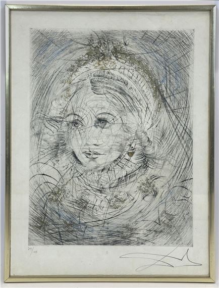 Salvador Dalí | Salvador DALI (1904 - 1989). Goethe - Faust. Gretchen ...