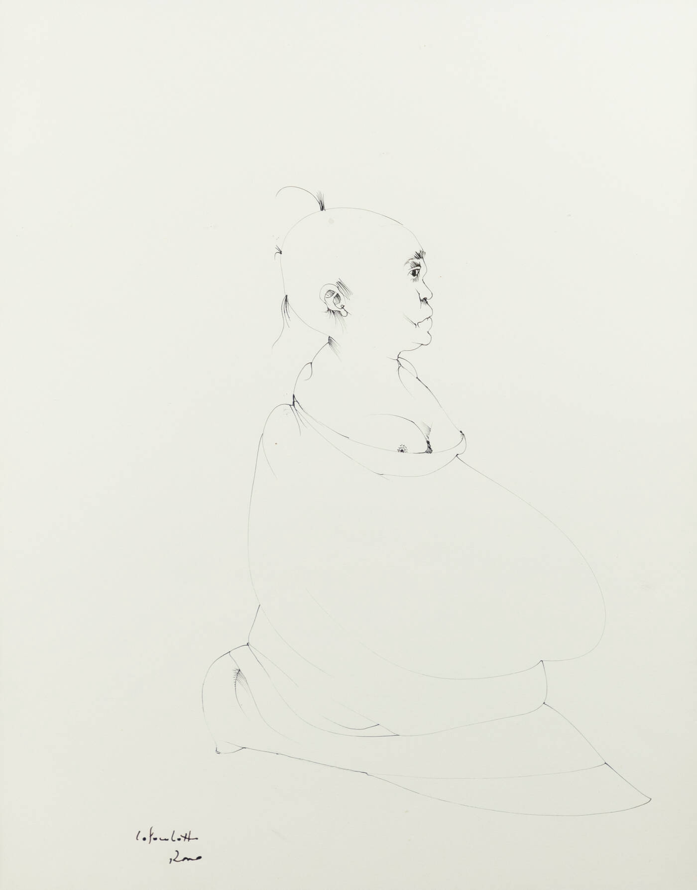 Enrico Colombotto Rosso | Figura (70) | MutualArt