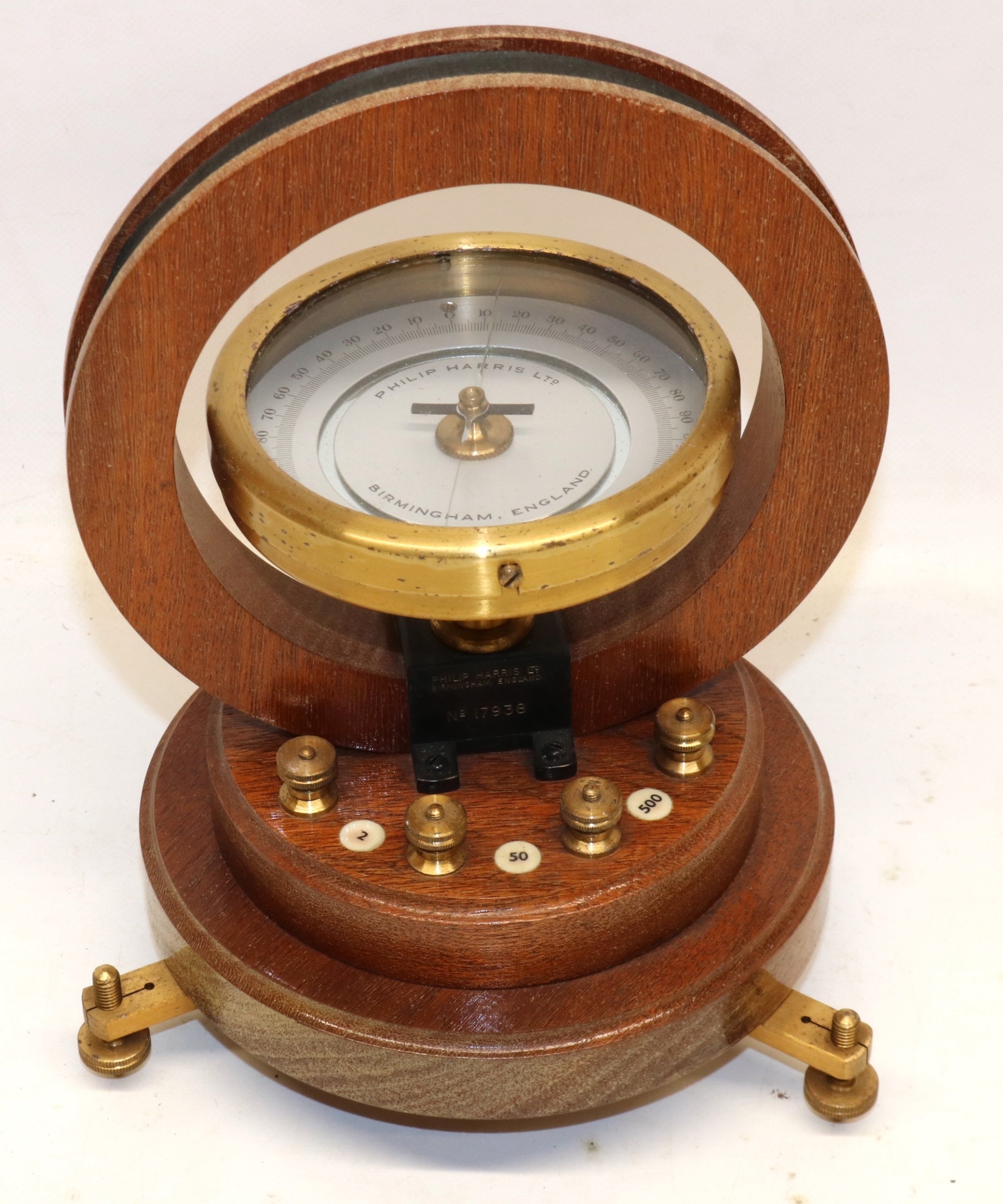 Philip Harris | Horizontal tangent laboratory galvanometer by Philip ...