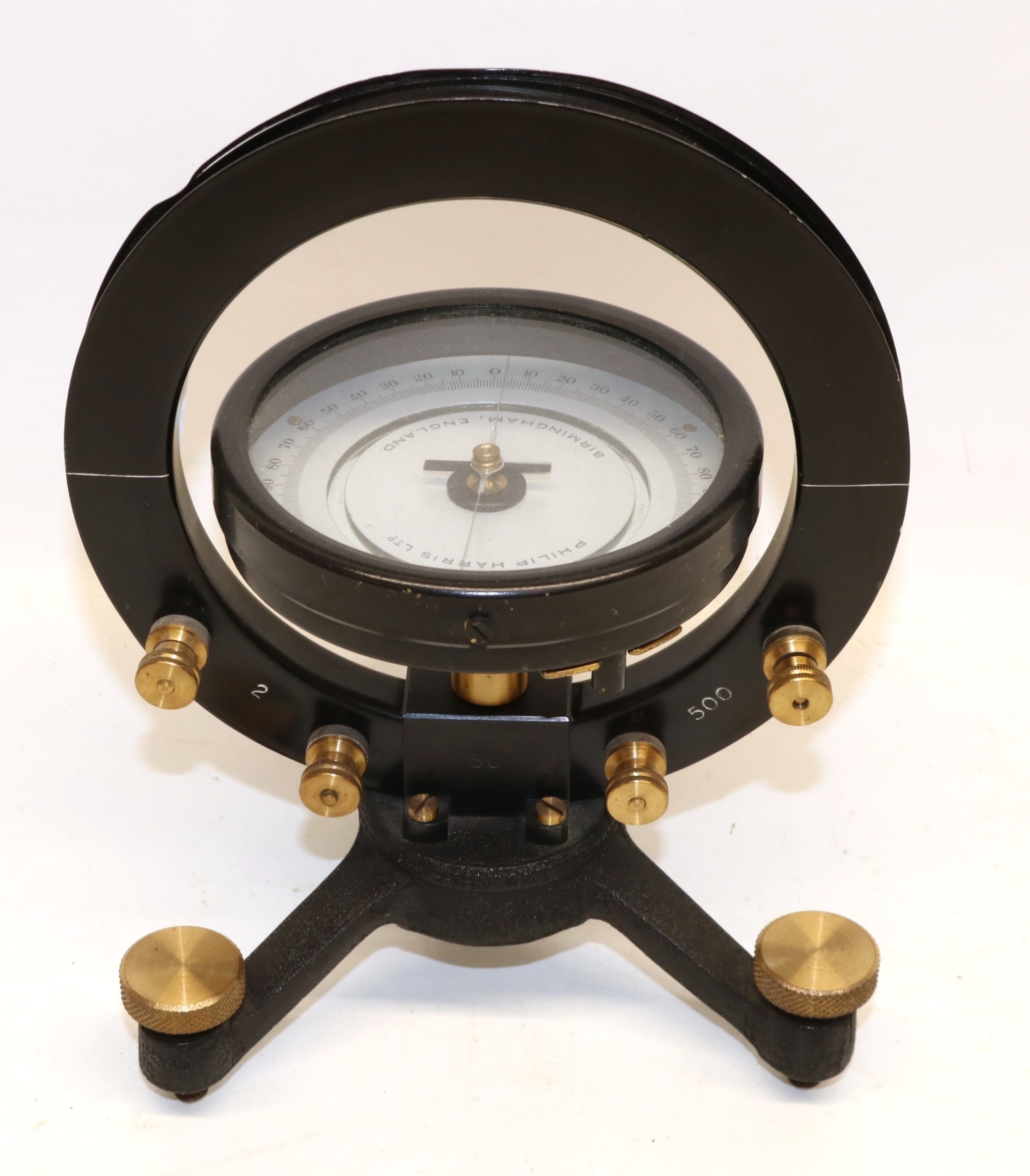 Philip Harris | Horizontal tangent laboratory galvanometer by Philip ...