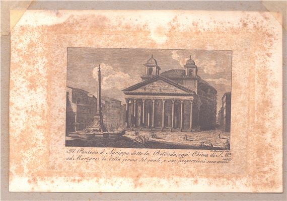 Giovanni Battista Balzar | Il Panteon d'Agrippa | MutualArt