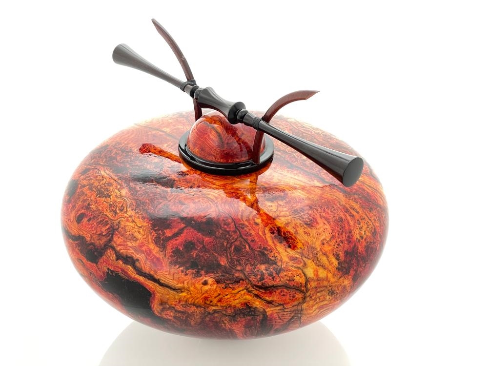 Matthew Hatala | MATTHEW HATALA TURNED WOOD CHAKRA VIGA VESSEL (2019 ...