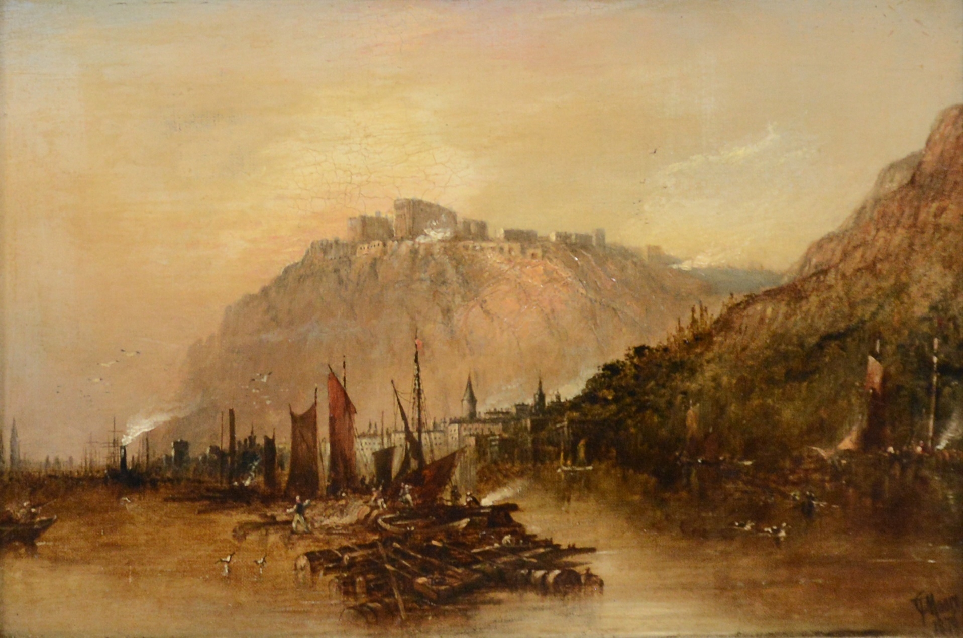 Thomas Cooper‏ Moore | Nottingham Castle (1876) | MutualArt
