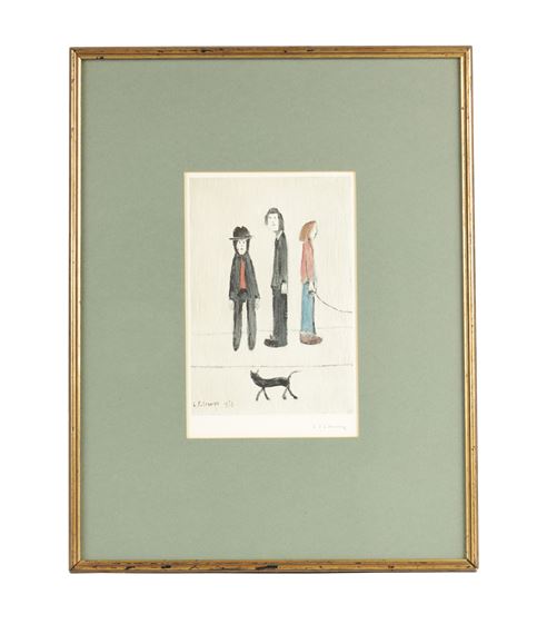 Laurence Stephen Lowry | ARR A 20TH CENTURY L. S. LOWRY SIGNED PRINT ...