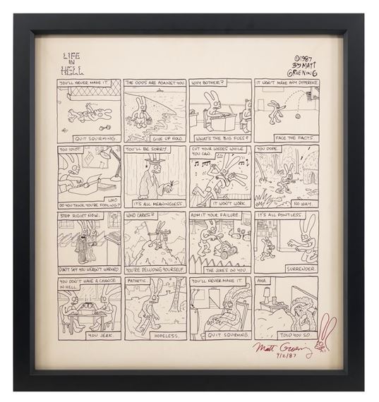 Matt Groening | Life In Hell (1987) | MutualArt