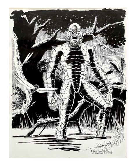 David Cockrum | Creature From The Black Lagoon (1992) | MutualArt