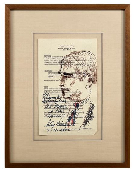 LeRoy Neiman | Portrait Of Ed Moose (2000) | MutualArt