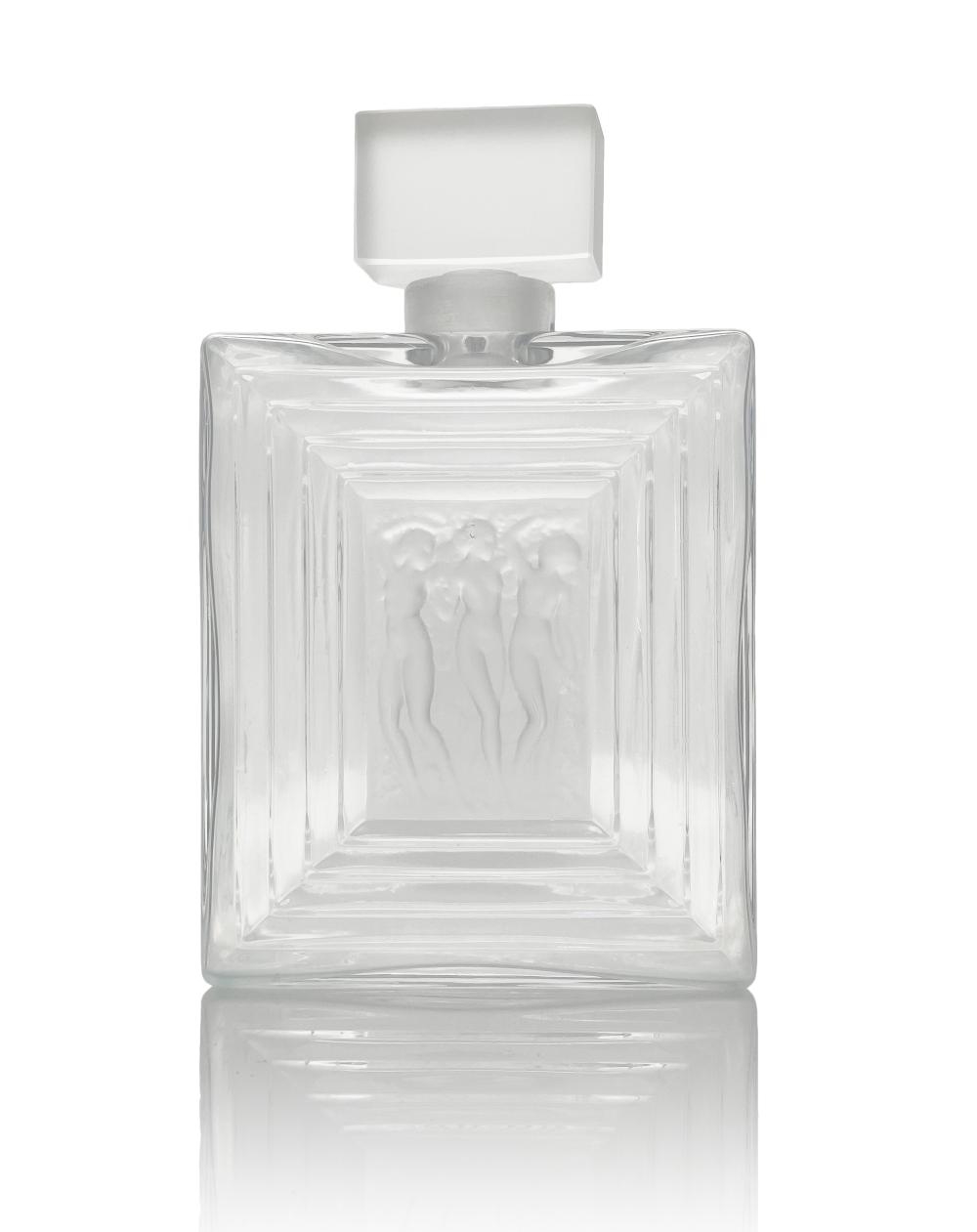 Lalique | LALIQUE DUNCAN CORDIAL DECANTER AND STOPPER | MutualArt