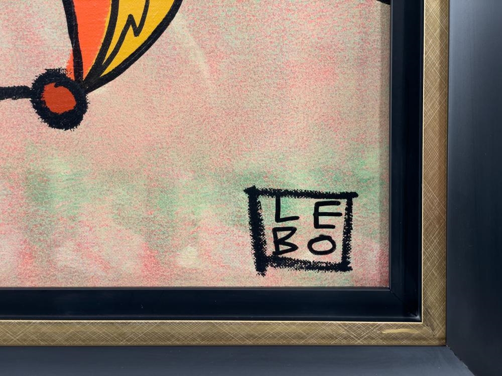 David Lebo LeBatard | DAVID LE BATARD SOMEWHERE IN THE MIDDLE ACRYLIC ...
