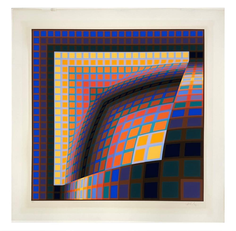 Victor Vasarely | Torz (1978) | MutualArt