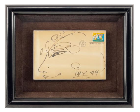 Peter Max | First Day Of Issue With Stamp, 1974 (1974) | MutualArt
