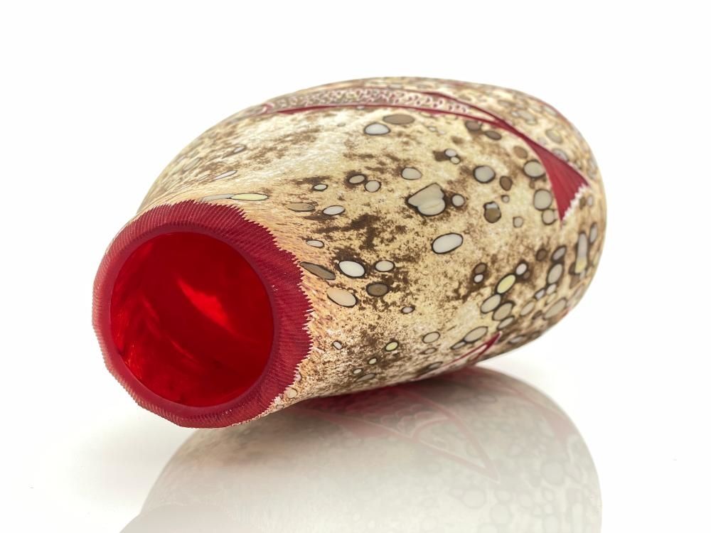 Mike Worcester | MIKE WORCESTER MAUI FISH STUDIO ART GLASS VASE (2022 ...