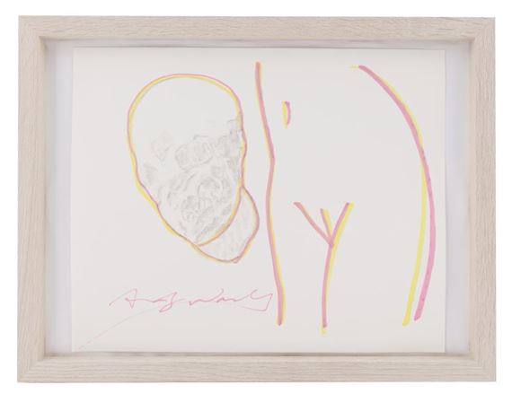 Andy Warhol | Andy Warhol Skull and Female Torso | MutualArt