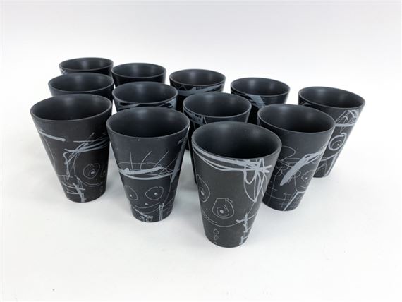 Poul Pava | 12) POUL PAVA DANISH CERAMIC MUGS, CIRCA 2000 | MutualArt