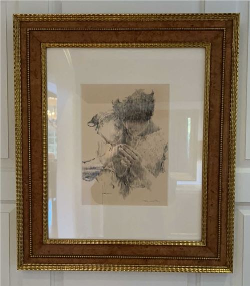 Edna Glaubman | EDNA GLAUBMAN THIS LITTLE PIGGY LITHOGRAPH | MutualArt