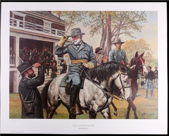 Don Stivers | DON STIVERS PEACE WITH HONOR PRINT SIGNED NUMBERED ...
