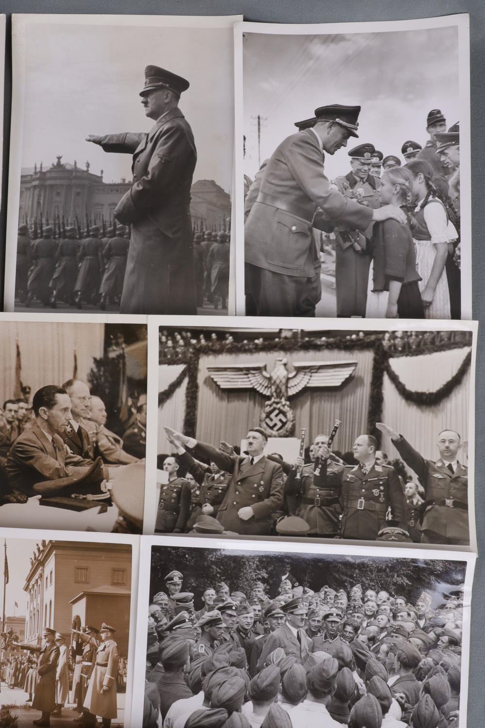 Heinrich Hoffmann | LOT OF 12 WWII GERMAN HEINRICH HOFFMAN PHOTOGRAPHS ...
