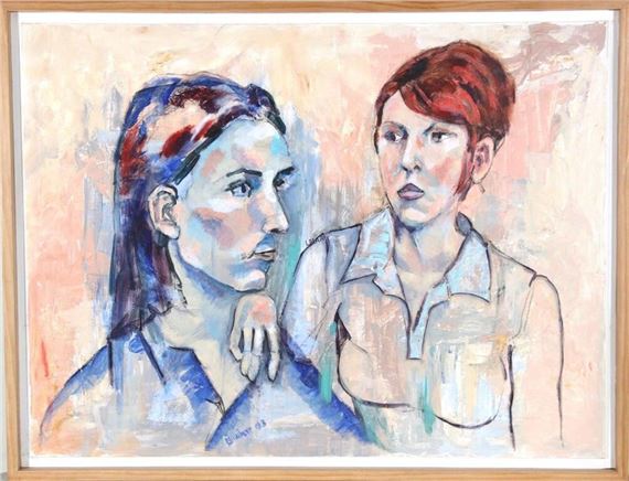 Robert Weir | THE GRASP'-PAINTING BY ROBERT WEIR | MutualArt