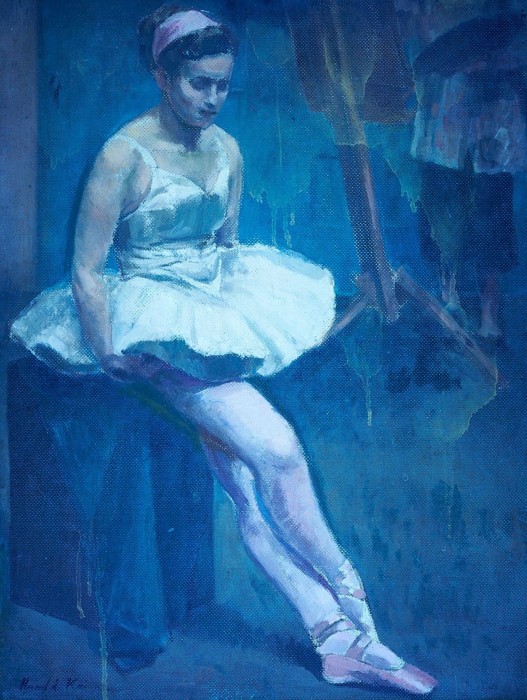 Harold Knight | Harold Knight Oil Painting, Ballerina, Possibly w ...