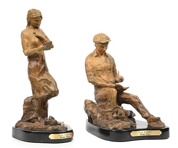 Phillip Payne | LOT OF 2 PHILLIP PAYNE BRONZES | MutualArt