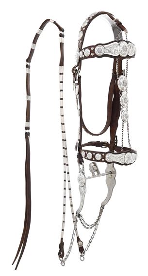 Edward H. Bohlin | The Ward catalog pattern sterling mounted bridle ...