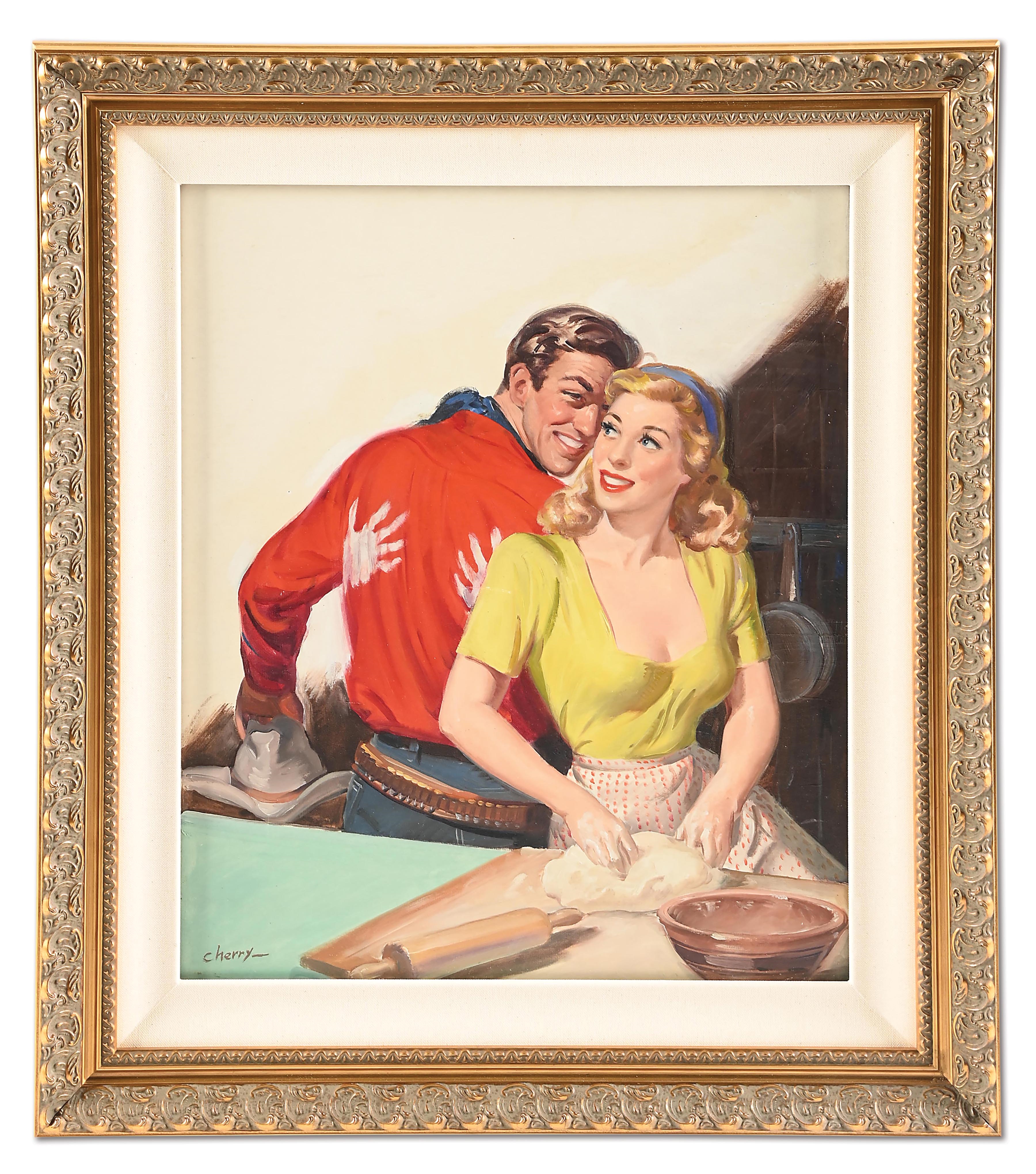 Sam Cherry | Western Pulp Cover Art | MutualArt