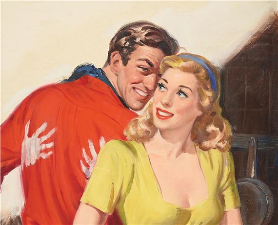 Sam Cherry | Western Pulp Cover Art | MutualArt