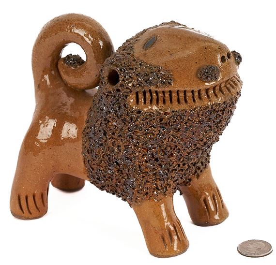 Billy Ray Hussey | Billy Ray Hussey NC Folk Art Figural Pottery Lion ...