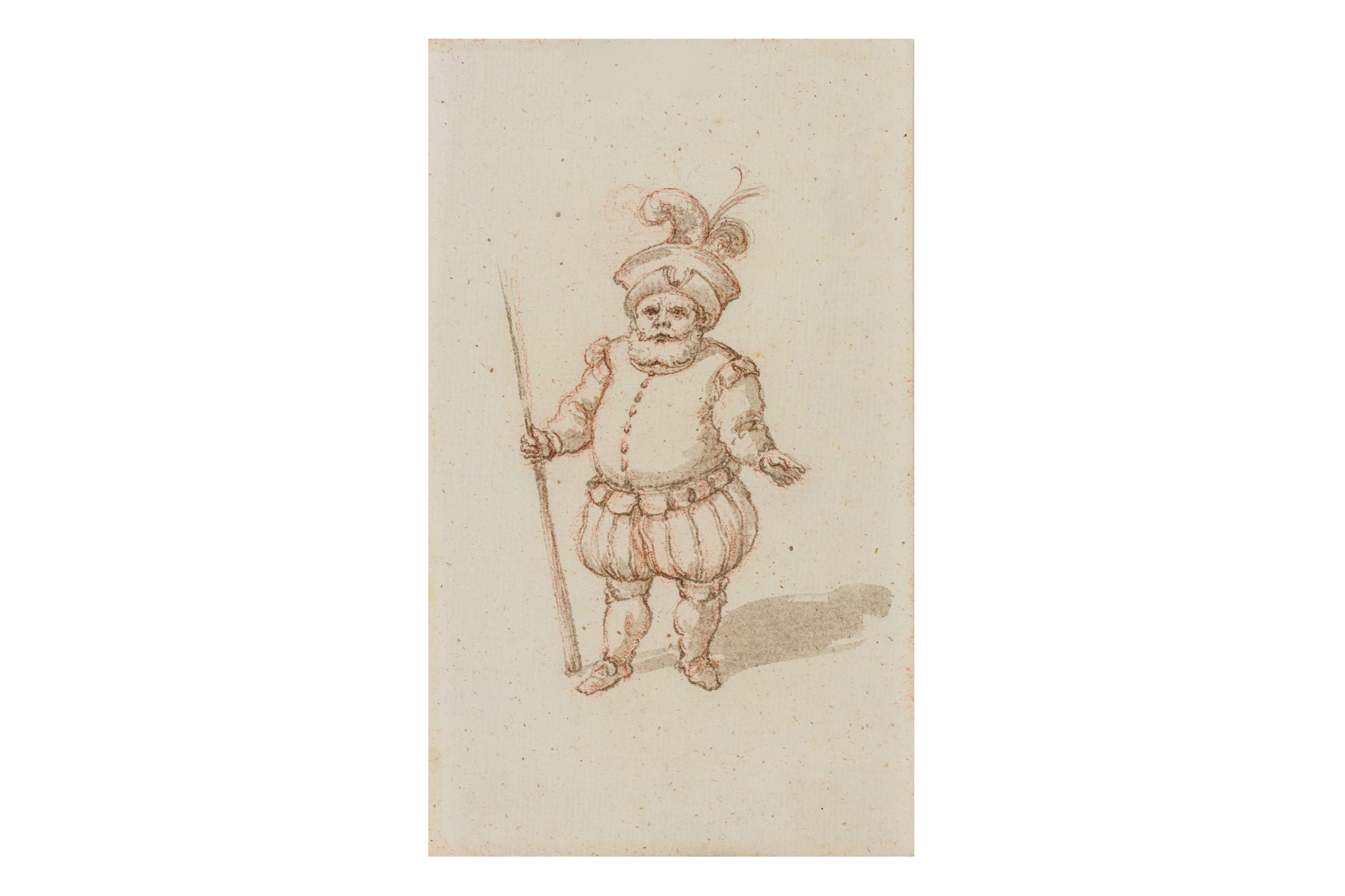Stefano della Bella | Study of a Court Dwarf | MutualArt