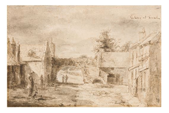 Daniel Finch Jun. | Roman Gateway at Lincoln (1814) | MutualArt