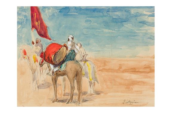 Louis Appian | Camel ride | MutualArt