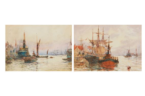 Frederick William Scarborough | Paddle Steamers in the Port of London ...