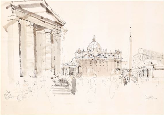 John Stanton Ward | Rome (1966) | MutualArt