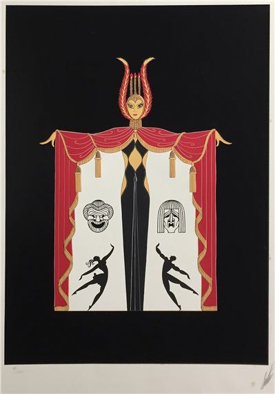 Erté | Erte - Broadway's In Fashion | MutualArt