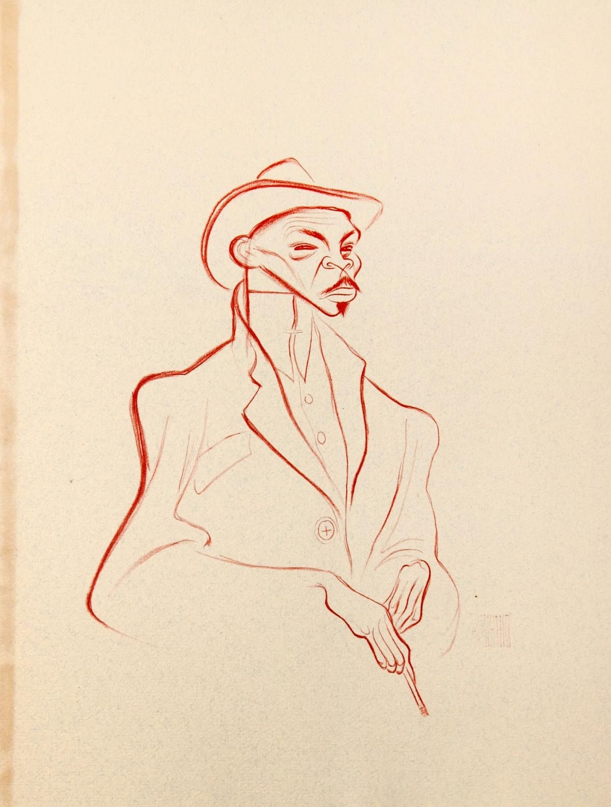 Al Hirschfeld | Al Hirschfeld - Reefer Man | MutualArt