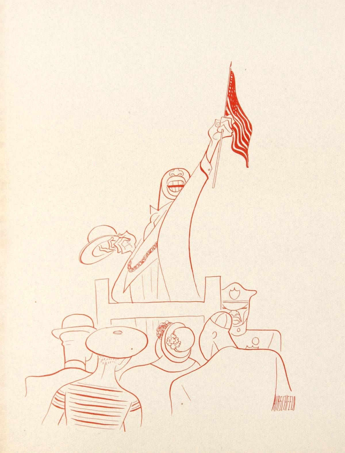 Al Hirschfeld | Al Hirschfeld - Sugar Hill Statesman | MutualArt