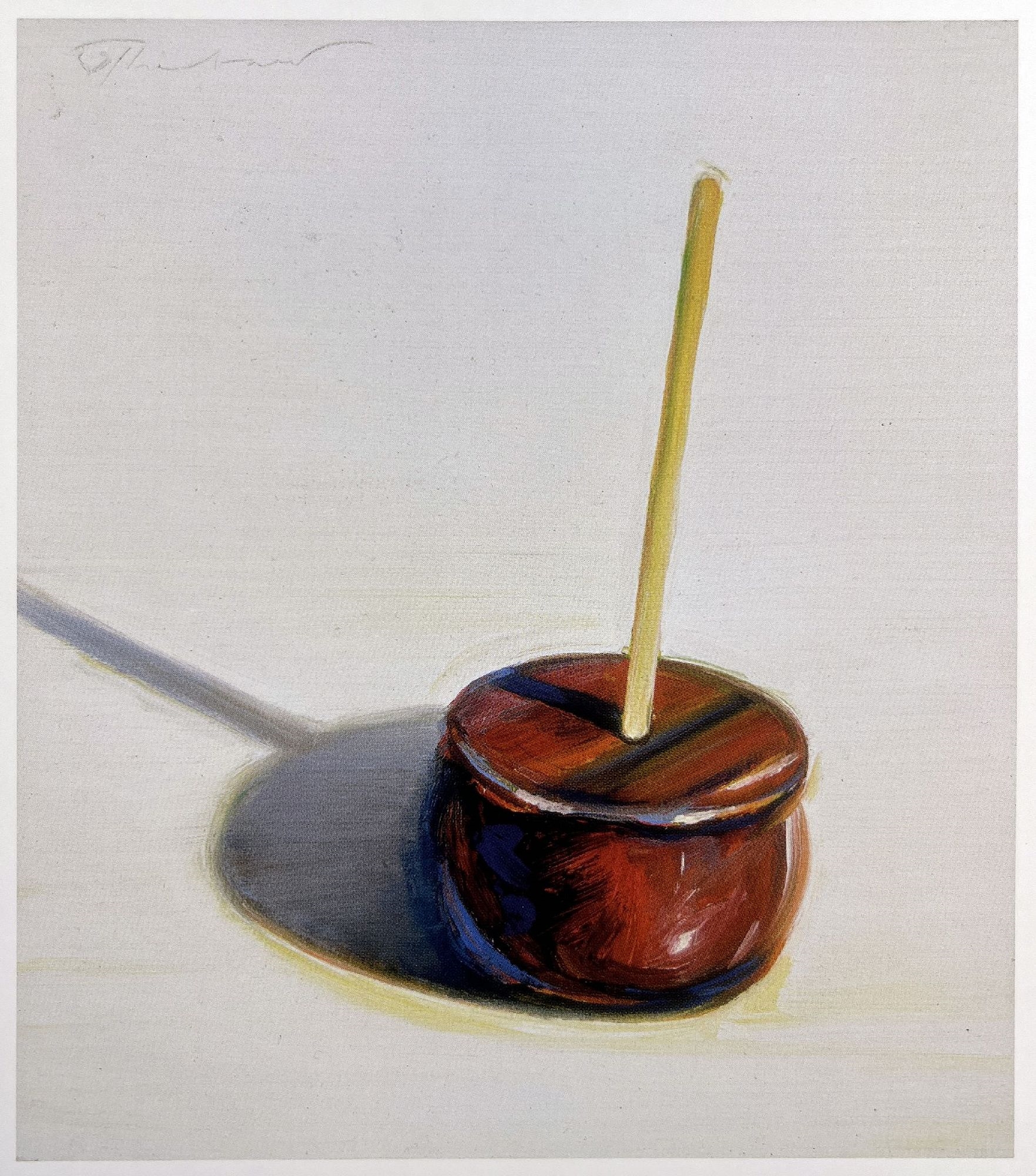 Wayne Thiebaud | Wayne Thiebaud - A Single Candy Apple (2019) | MutualArt