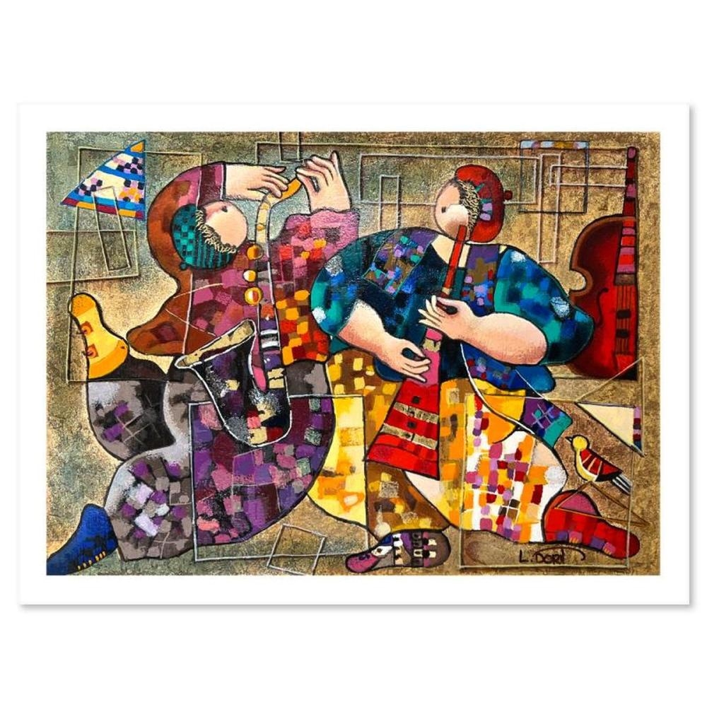 Dorit Levi | Jazz Dancers Limited Edition Serigraph | MutualArt