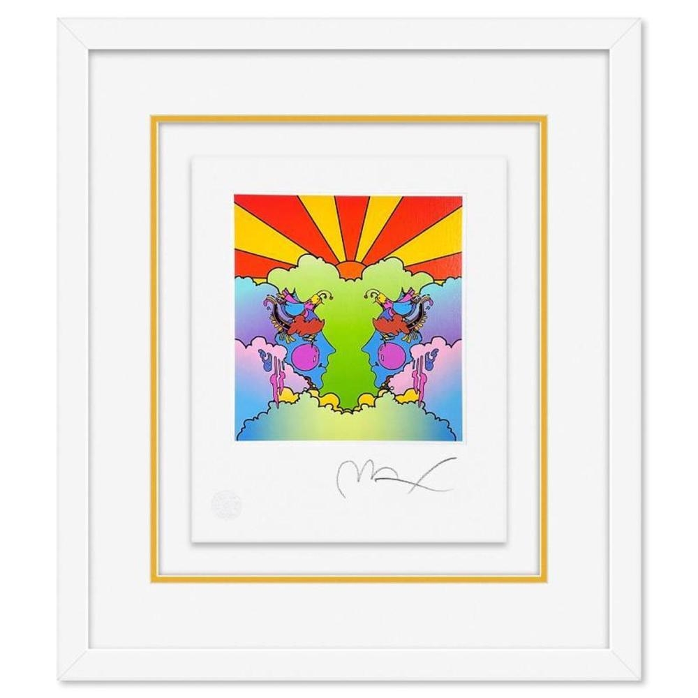Peter Max | Profile and Sunrise | MutualArt
