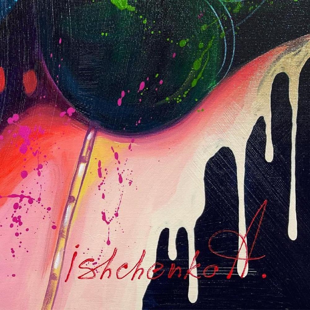 Alexander Ishchenko | Jim Morrison Original Acrylic Painting on Canvas ...