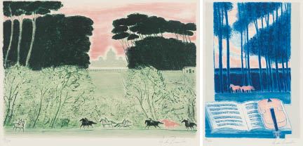 Andre Brasilier | Rome from HARMONIE (1991) | MutualArt