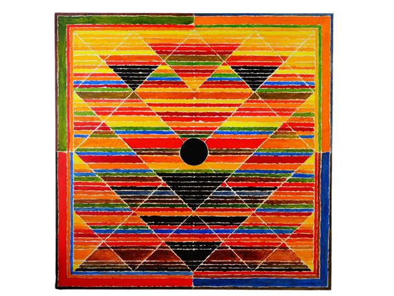Syed Haider Raza | A SAYED HAIDER RAZA, INDIAN, ABSTRACT ACRYLIC ...