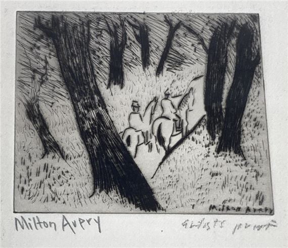 Milton Avery | Milton Clark Avery Artist Proof Etching | MutualArt